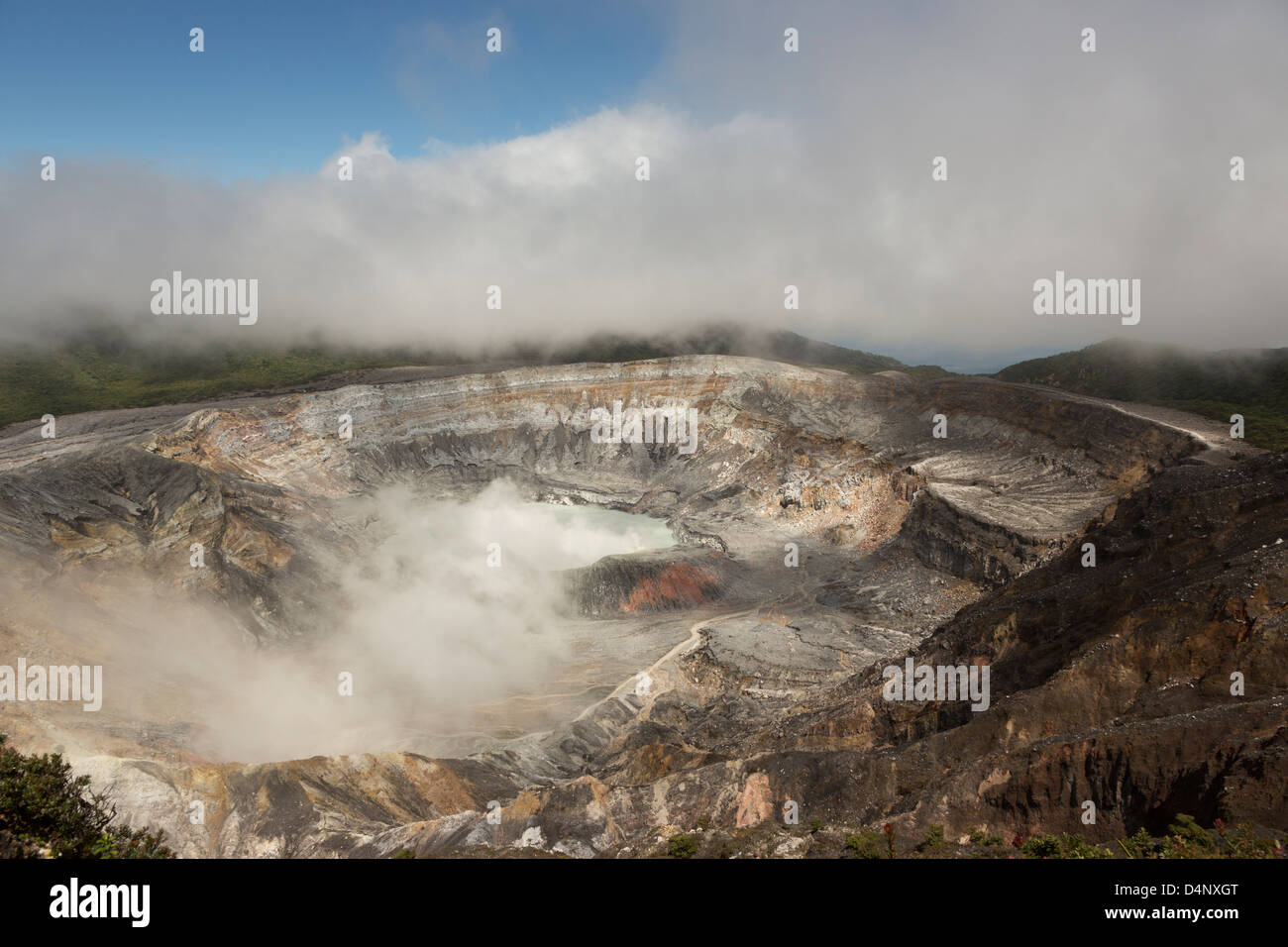 Crater of poas volcano High Resolution Stock Photography and Images - Alamy