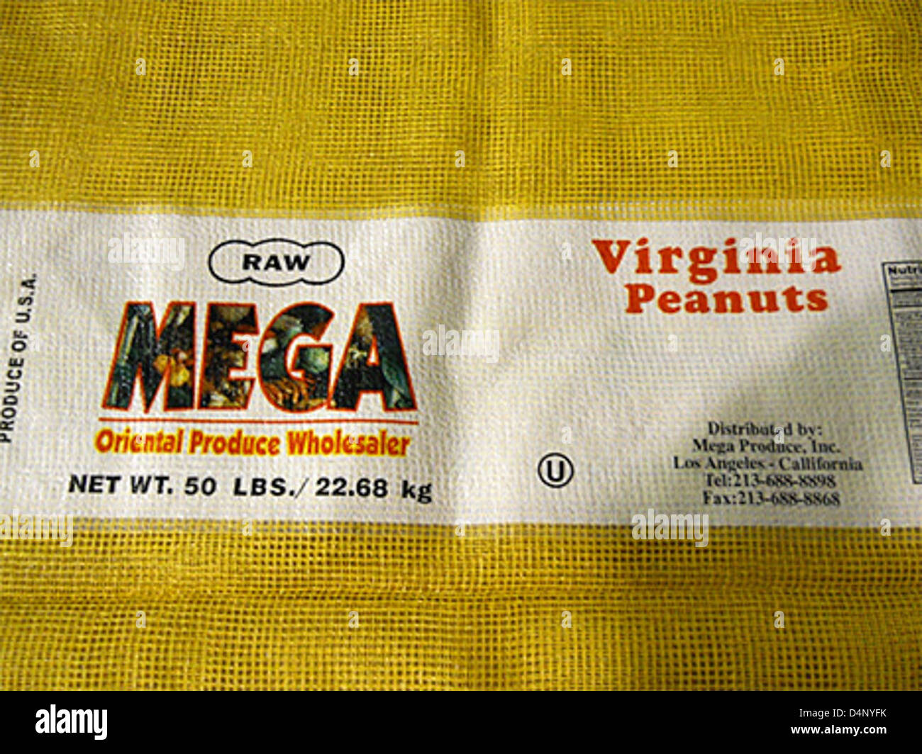 Mega Virginia Peanuts, in 50-pound bags, are available for consumers ...
