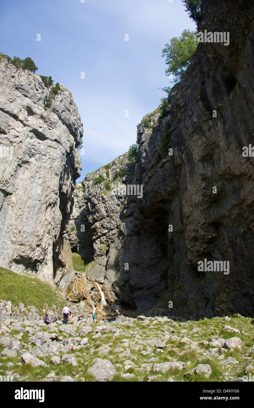 Gordale Scar, Yorkshire Dales National Park Stock Photo - Alamy