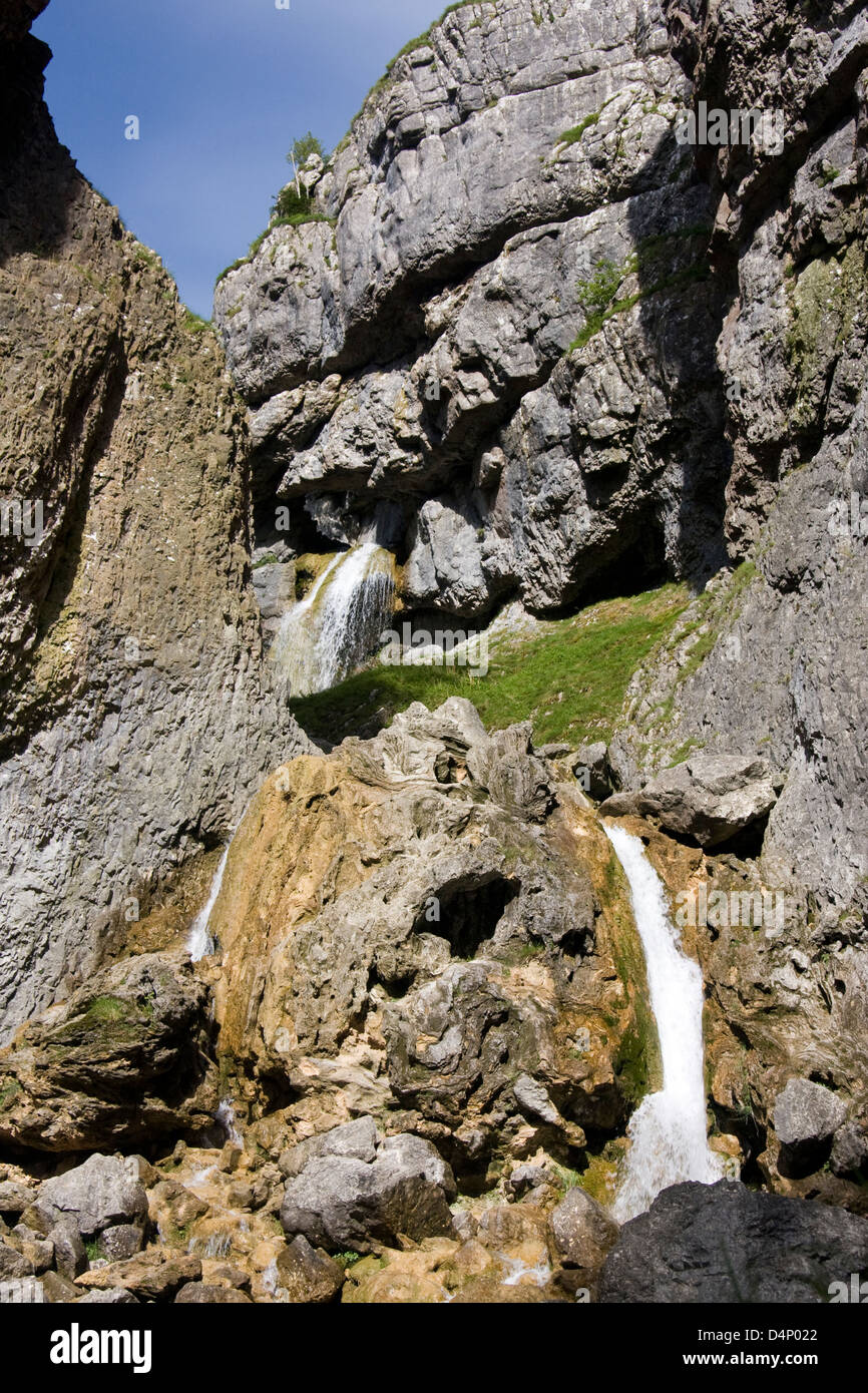 Gordale Scar, Yorkshire Dales National Park Stock Photo - Alamy