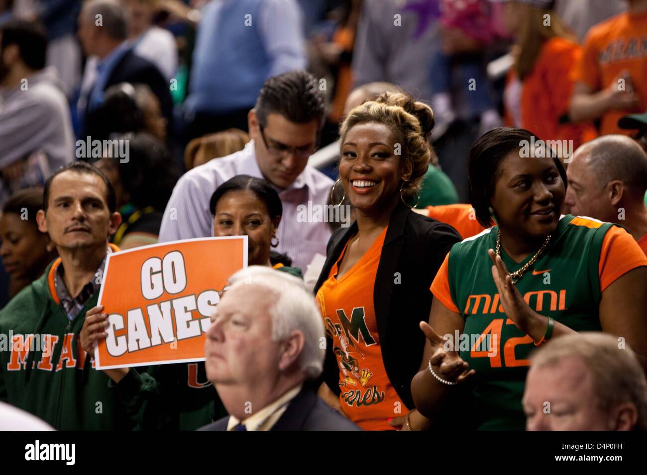 University of miami fans hi-res stock photography and images - Alamy