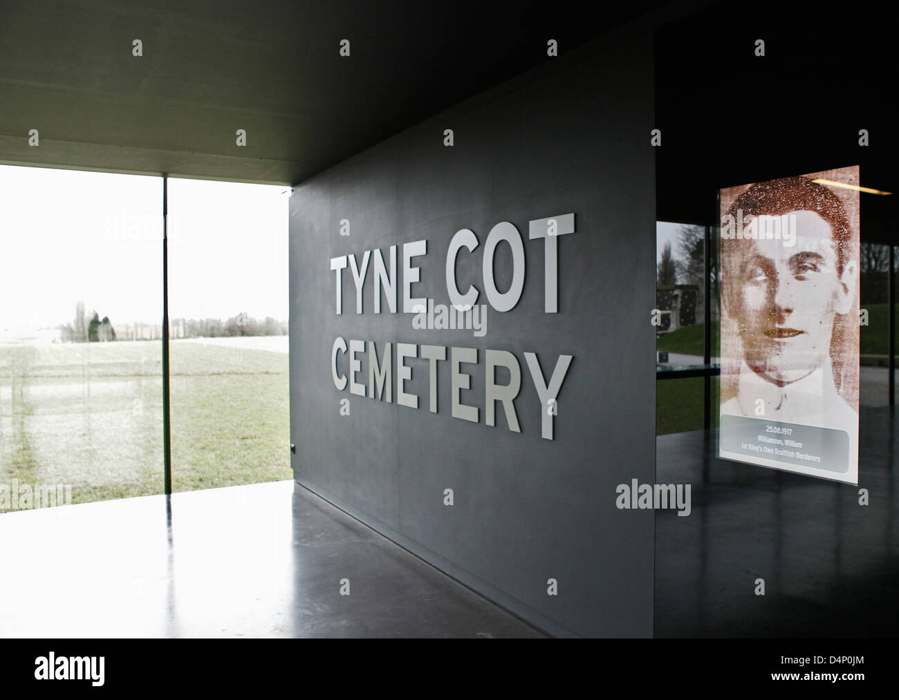 tyne cot cemetery, Passchendaele, burial ground for the dead of the ...