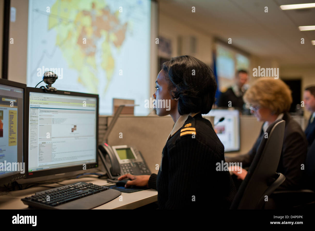 Hurricane emergency operations center hi-res stock photography and ...