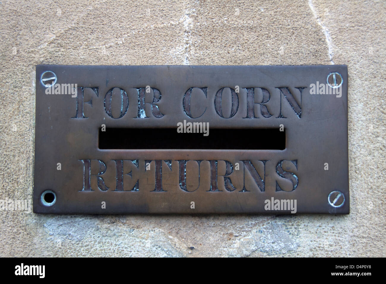 Corn Returns Stow on the Wold Gloucestershire England uk Stock Photo ...