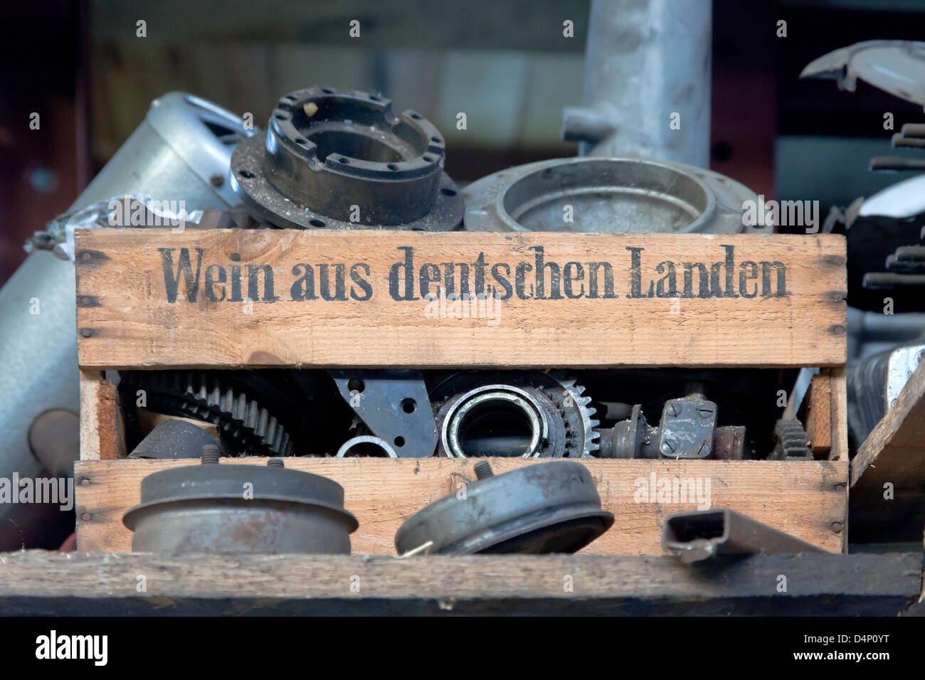 Old car spare parts hi-res stock photography and images - Alamy