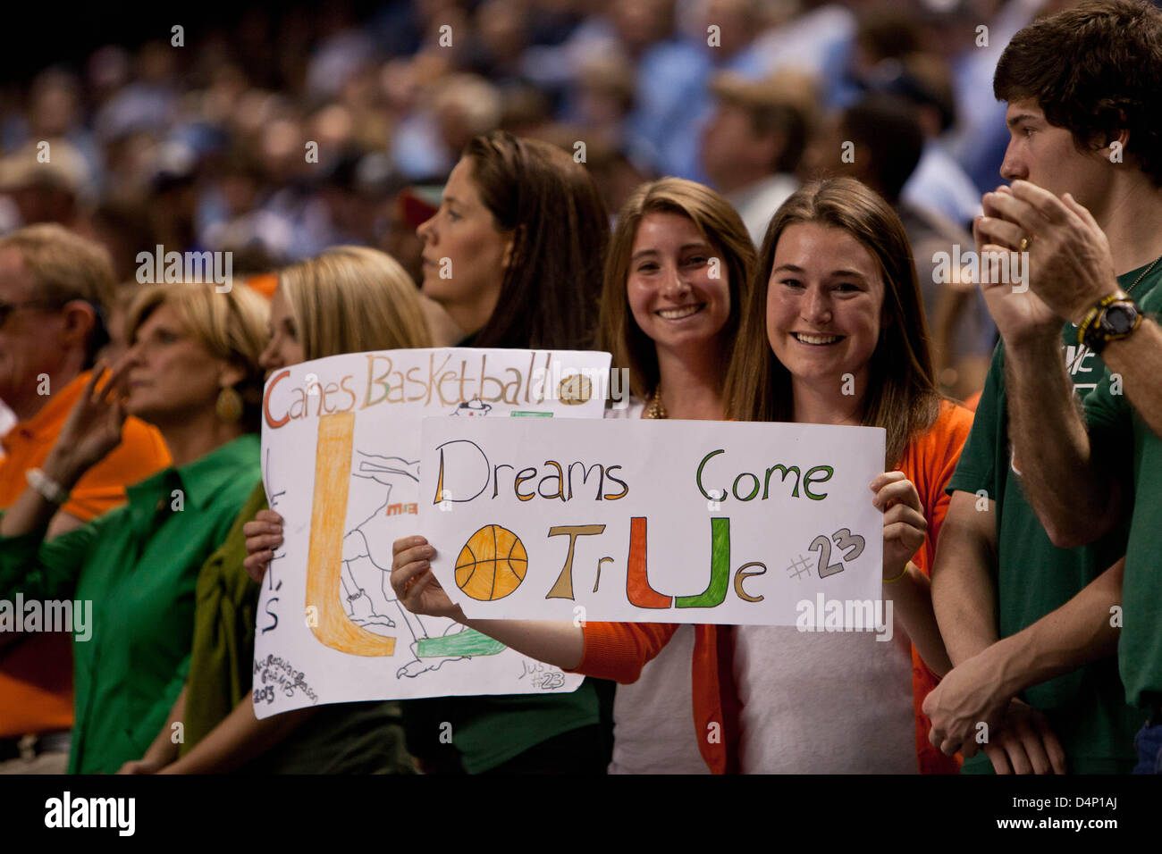 University of miami fans hi-res stock photography and images - Alamy