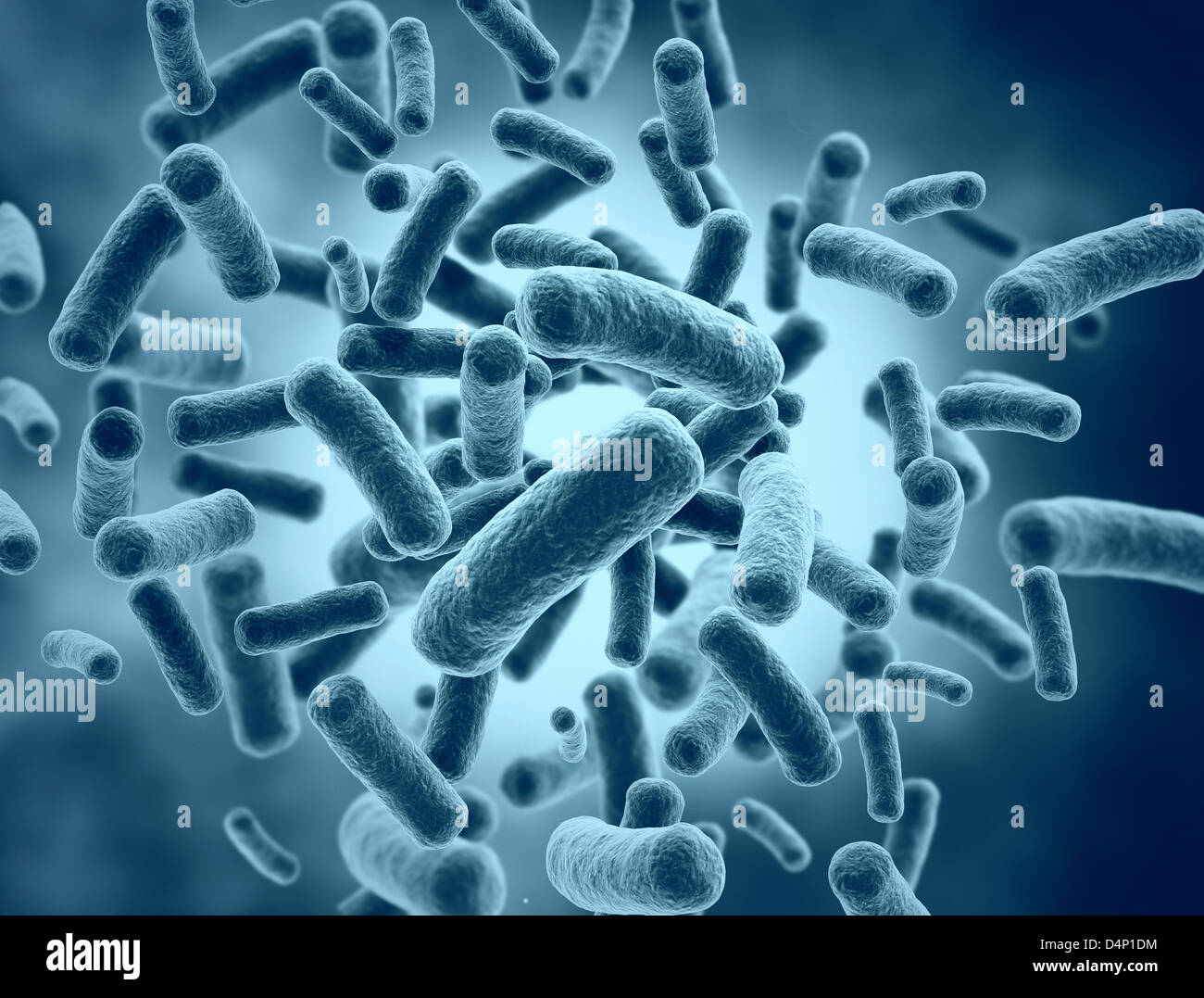 Group of bacteria cells. Large resolution image Stock Photo - Alamy