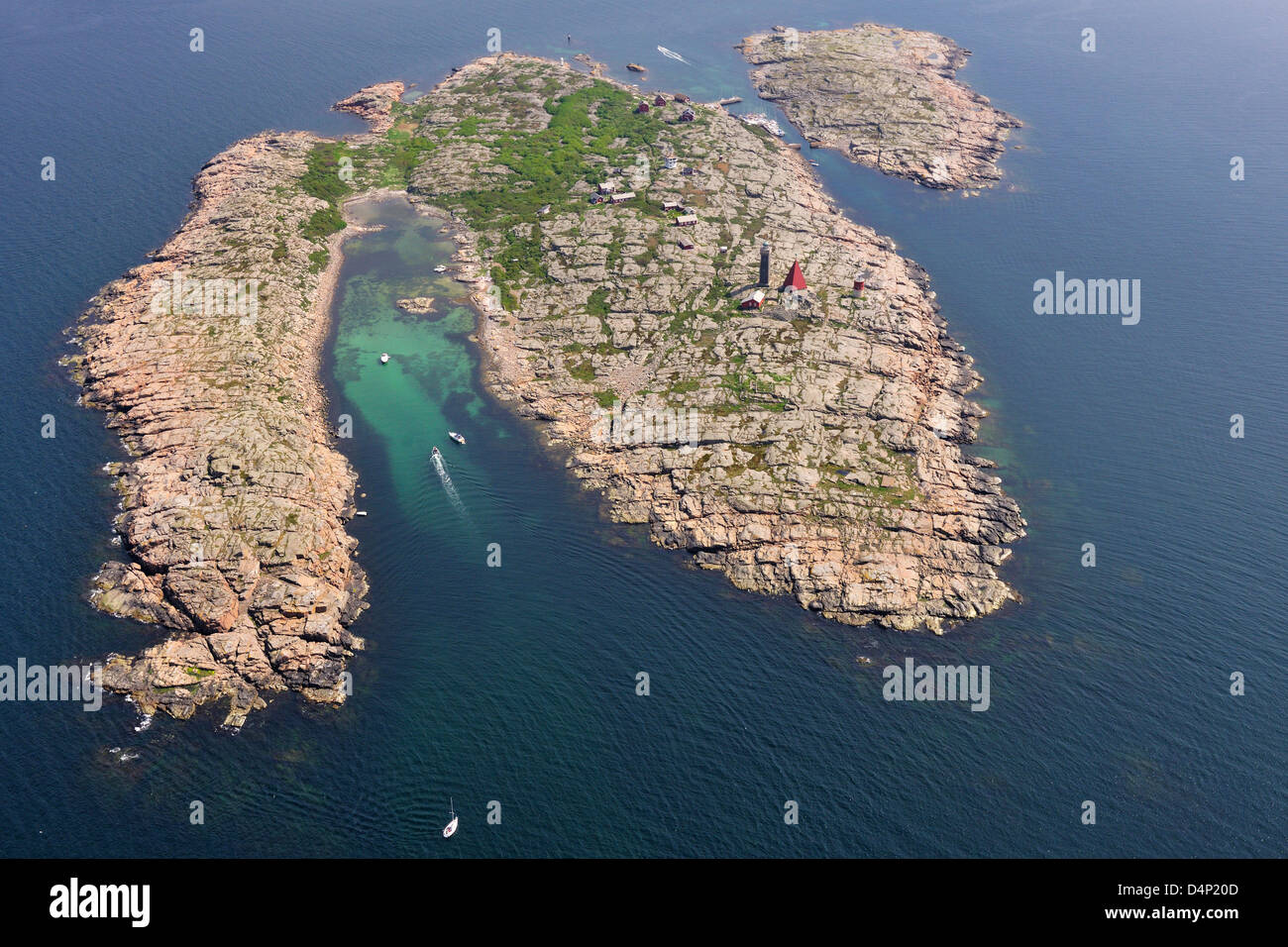Aerial view of Vinga island, Gothenburg, Sweden, Europe Stock Photo - Alamy