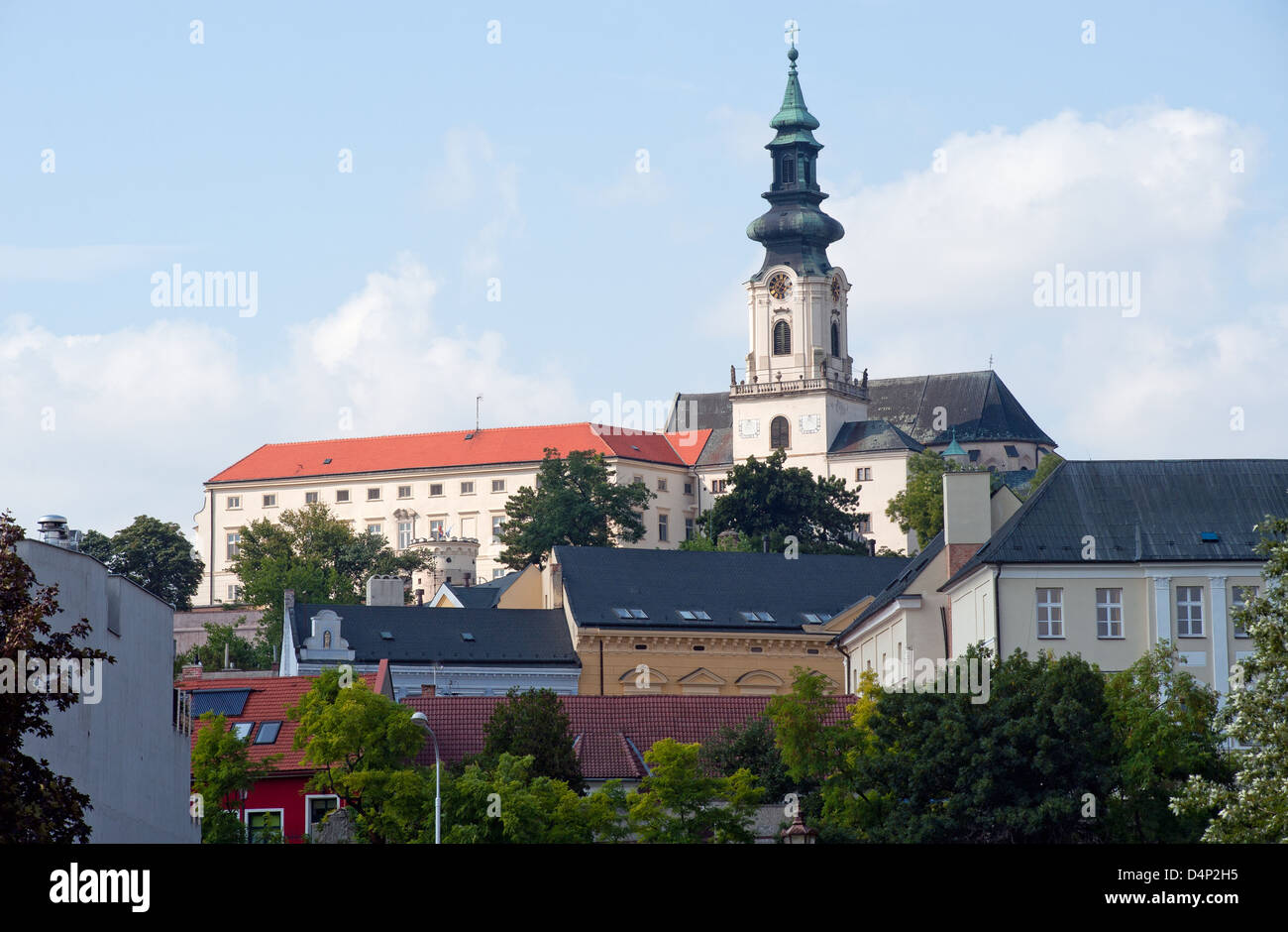 Nitra, Slovakia, plant the Nitra Castle Stock Photo - Alamy