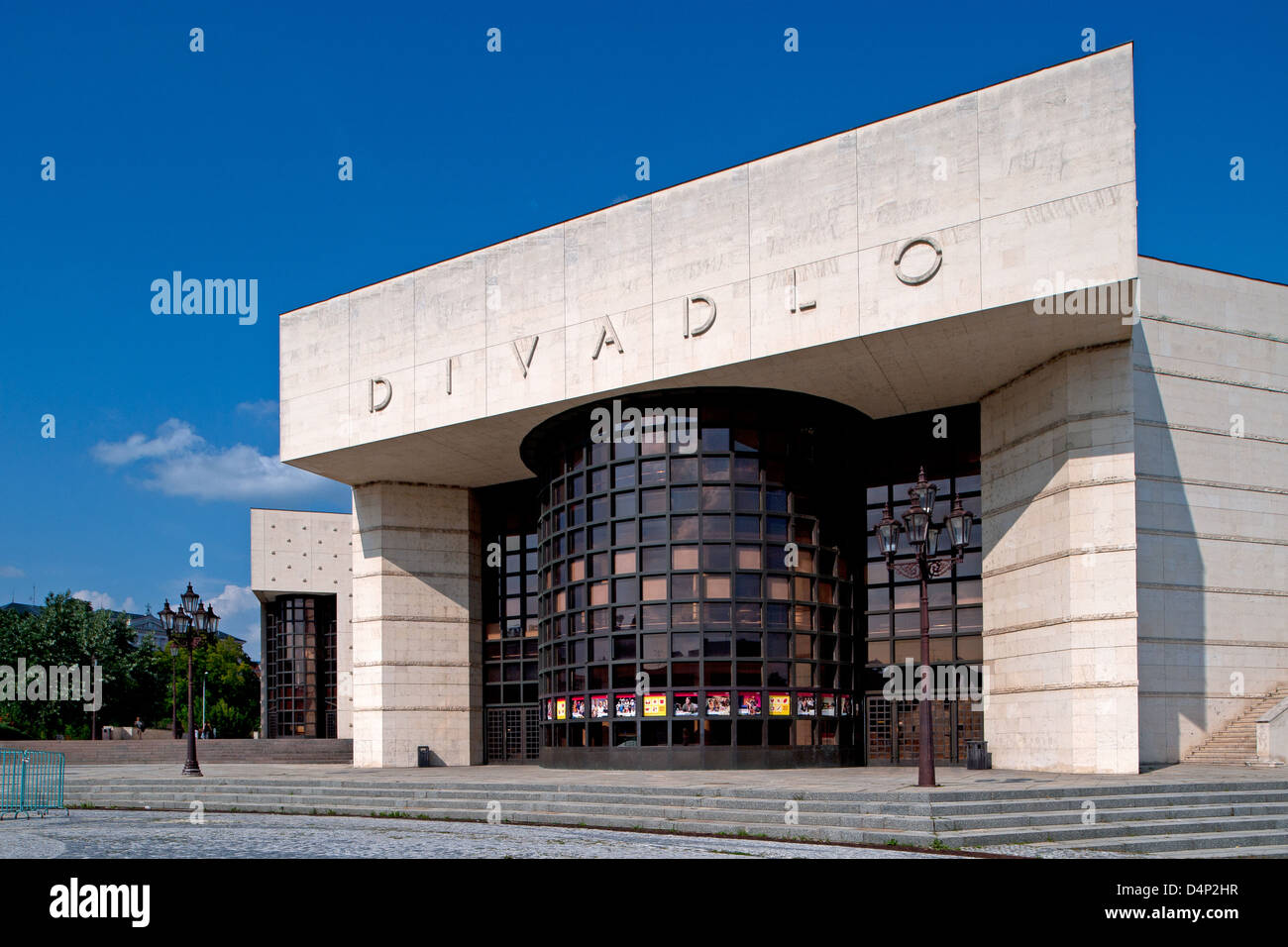 Nitra, Slovakia, the Andrej Bagar Theatre Stock Photo - Alamy