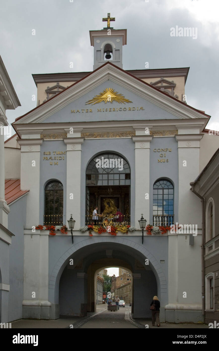 Gates of Dawn, Vilnius, Lithuania Stock Photo - Alamy