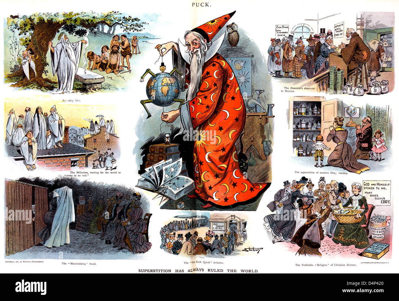 Puck magazine 1901 hi-res stock photography and images - Alamy