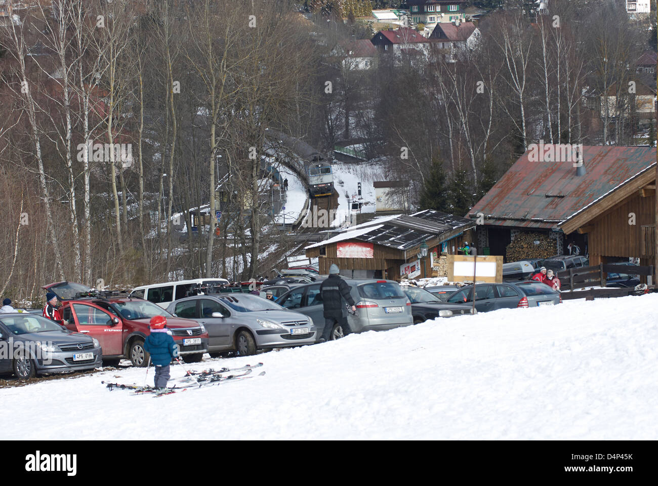 Zelezna Ruda Sumava Czech Republic Stock Photo - Alamy