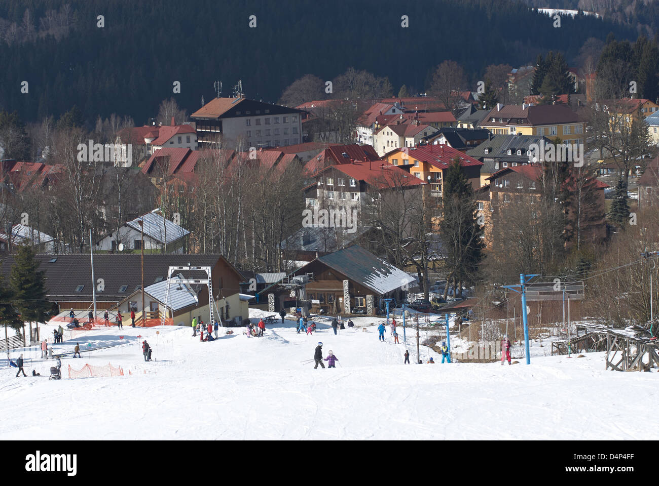 Zelezna Ruda Sumava Czech Republic Stock Photo - Alamy