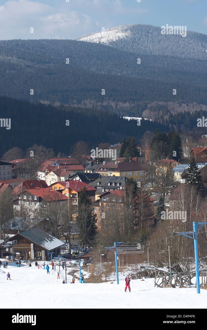 Zelezna Ruda Sumava Czech Republic Stock Photo - Alamy