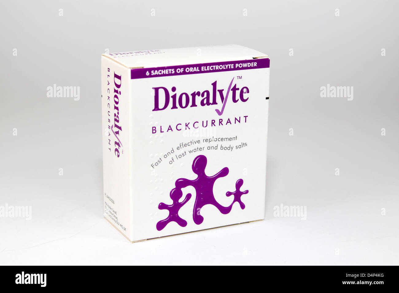 Pack of Dioralyte re-hydration treatment sachets Stock Photo - Alamy