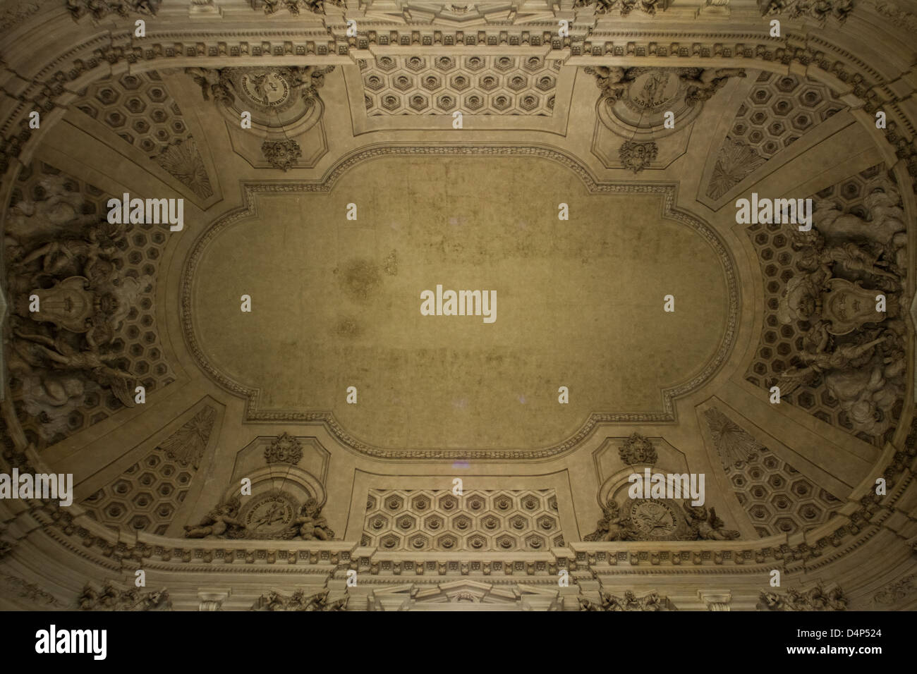 Palace ceiling. Stockholm Stock Photo - Alamy