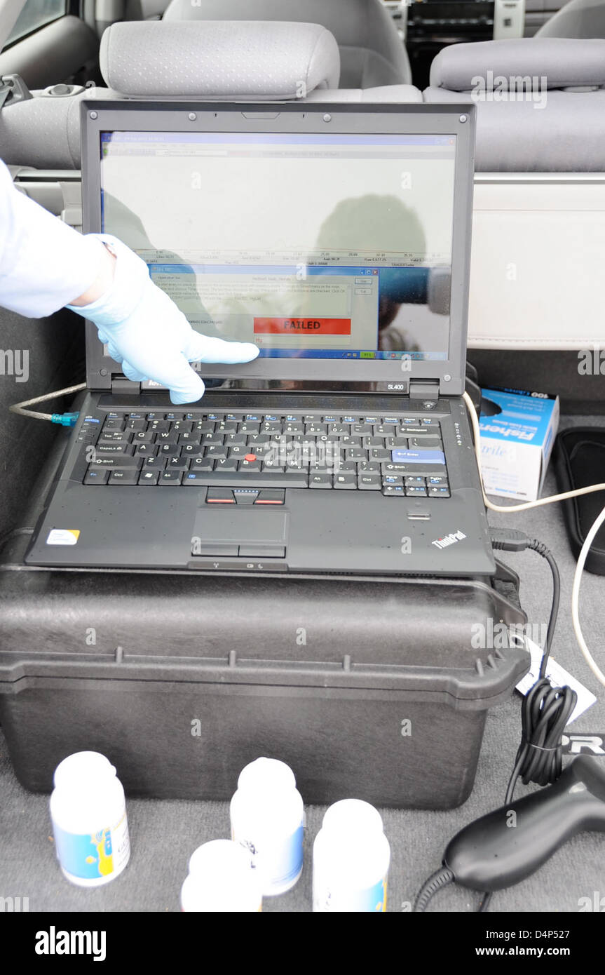 Portable Screening Devices - DSC 0844 Stock Photo - Alamy