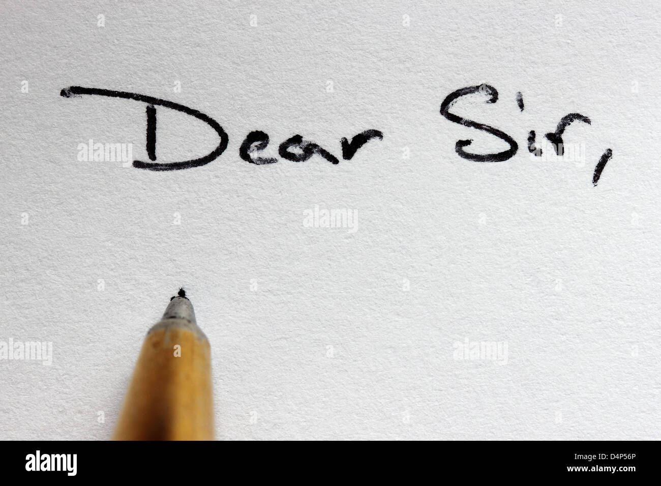 Write A Letter Dear