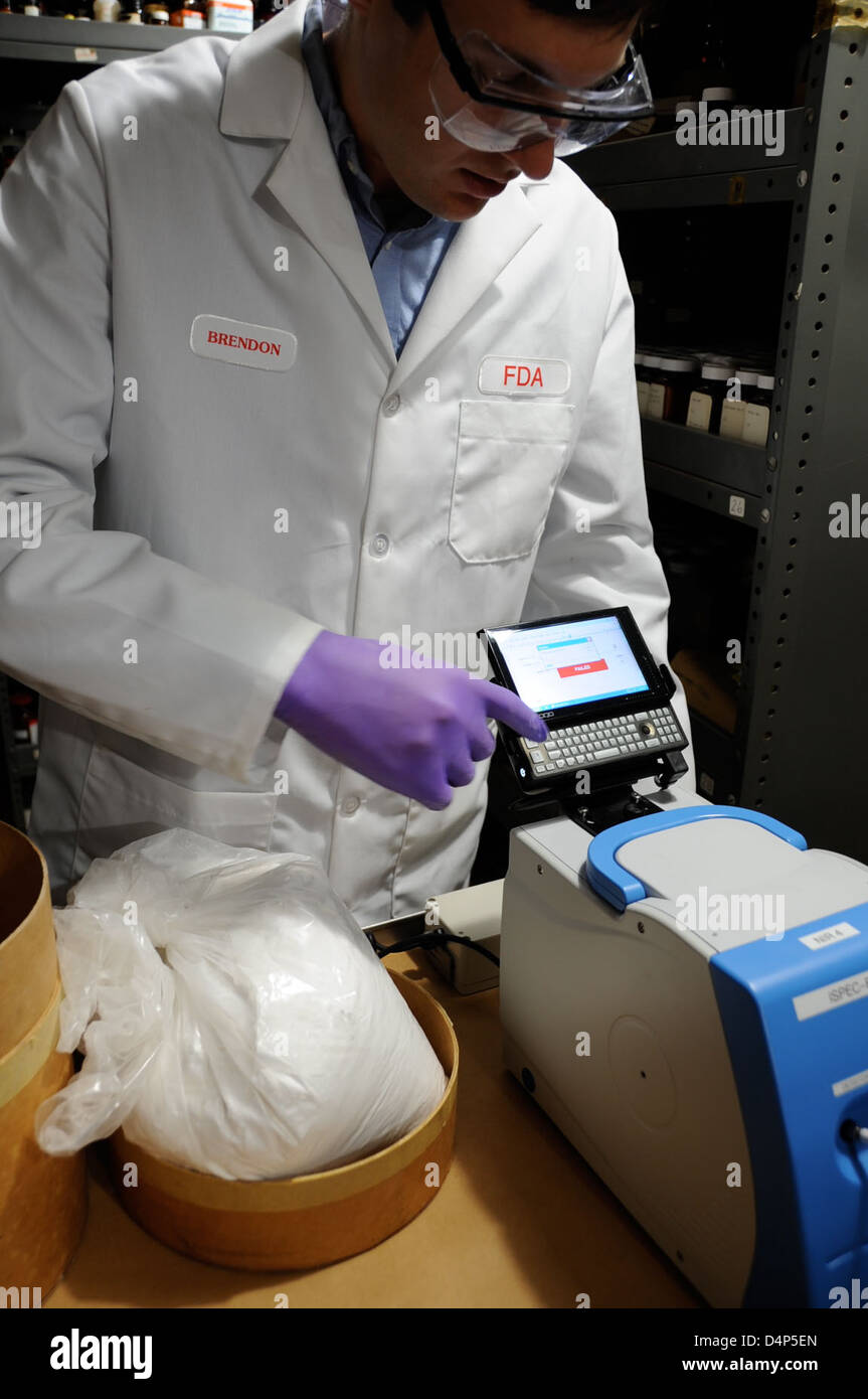 Portable screening devices used at border crossings are equipped to ...