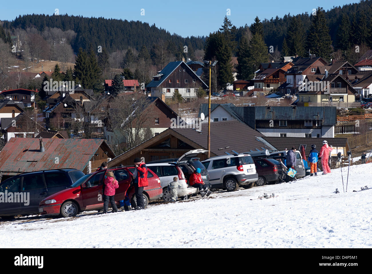 Zelezna Ruda Sumava Czech Republic Stock Photo - Alamy