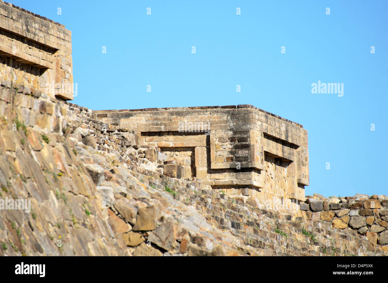 Zapotec ruins architectural details hi-res stock photography and images ...