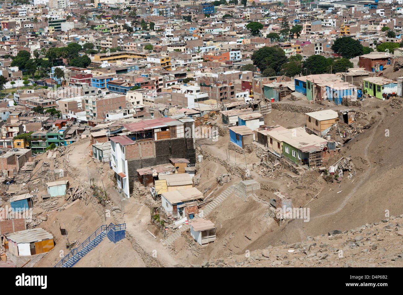 Peru. Lima city. Chorrillos district Stock Photo - Alamy