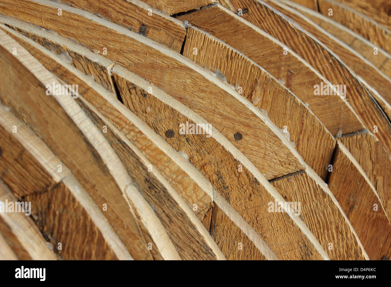 Rough fir plywood shaped raw piled up Stock Photo - Alamy