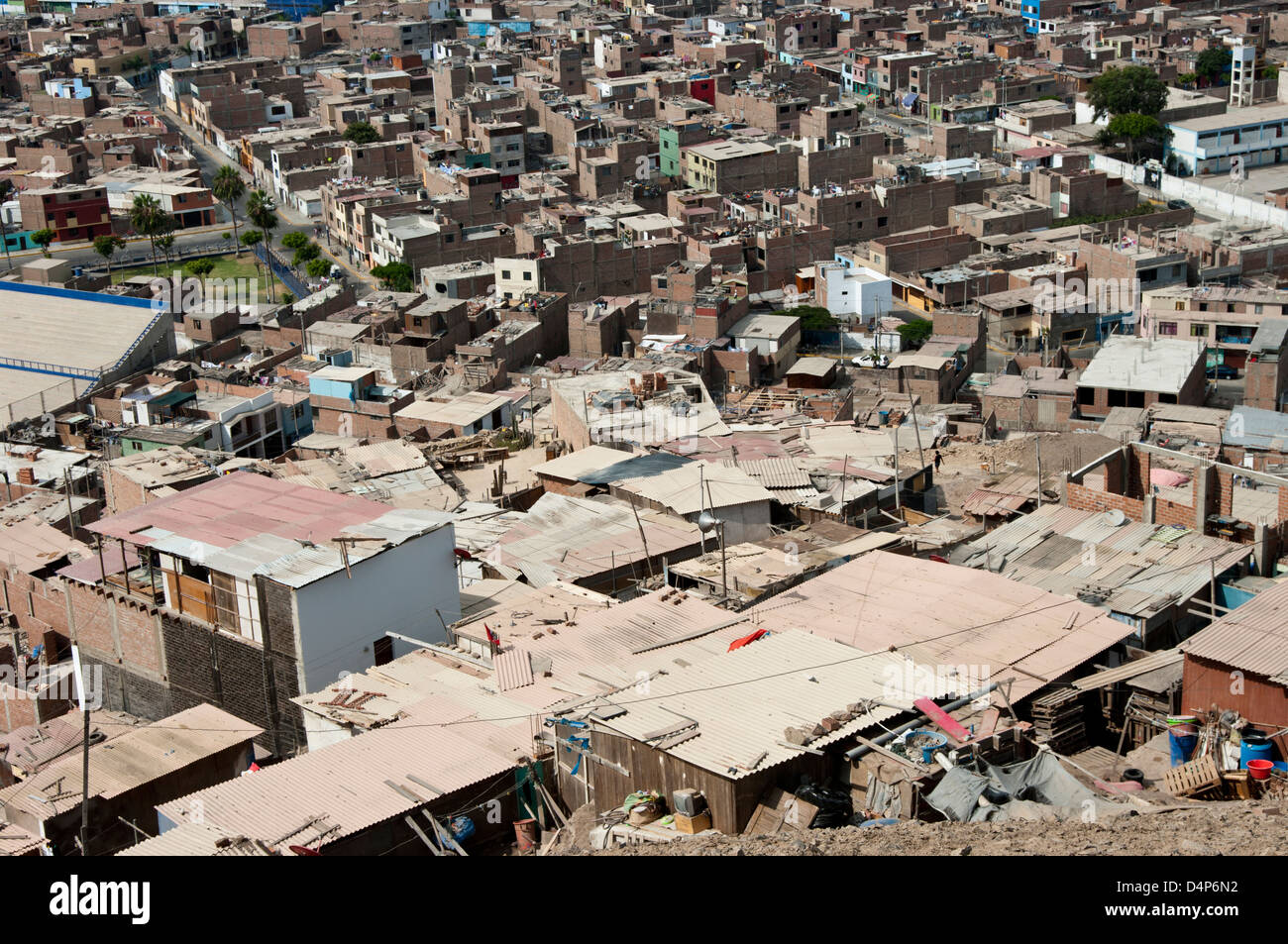 Peru. Lima city. Chorrillos district Stock Photo - Alamy
