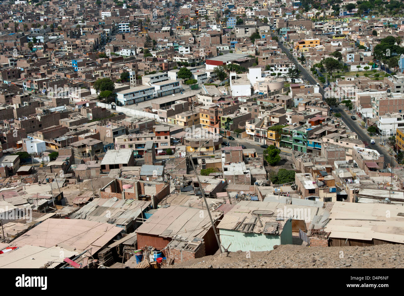 Peru. Lima city. Chorrillos district Stock Photo - Alamy