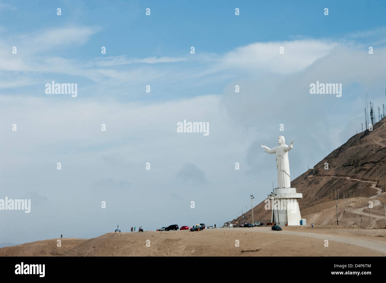 Peru. Lima city. Christ of the Pacific Stock Photo - Alamy