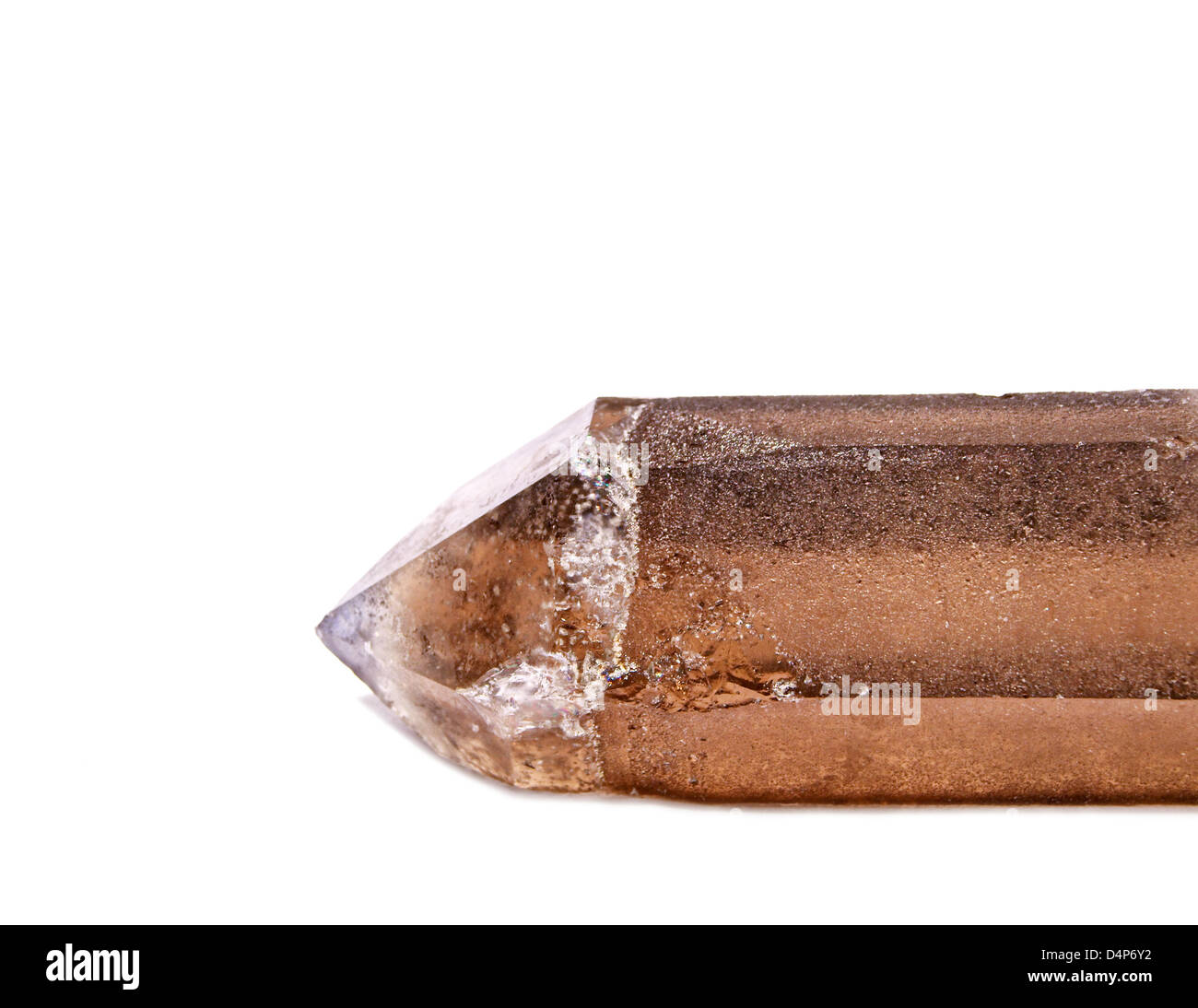 A Smoky Quartz Crystal Stock Photo - Alamy