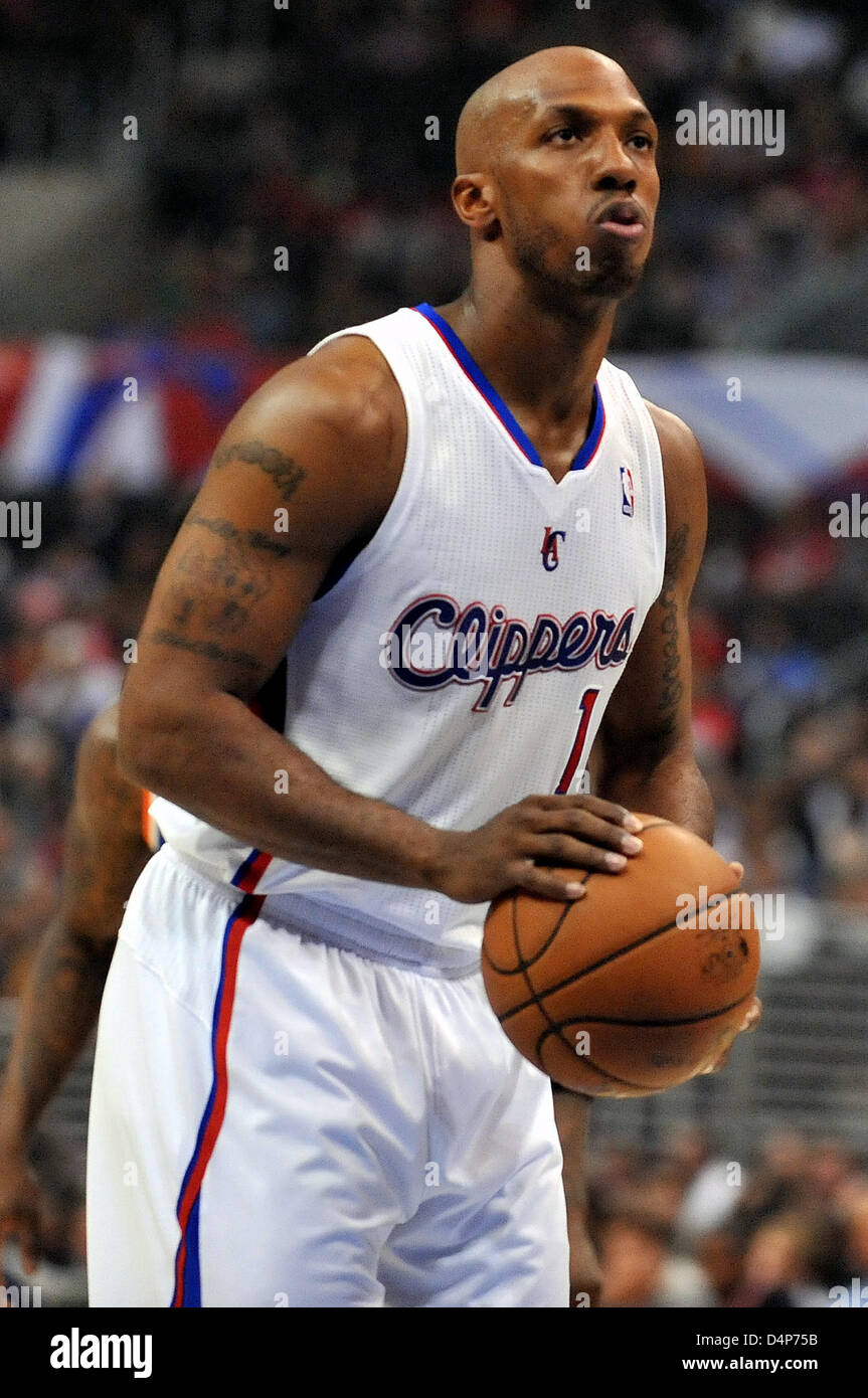 March 17 2013 Los Angeles, CA..Clippers' Chauncey Billups #1 during the ...