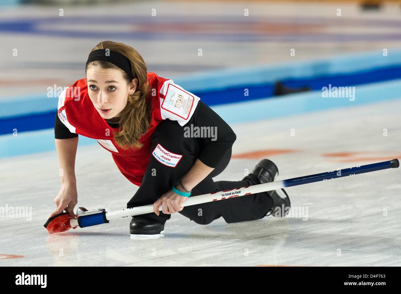 Jessica Shultz (USA), MARCH 17, 2013 - Curling : World Women's Curling ...