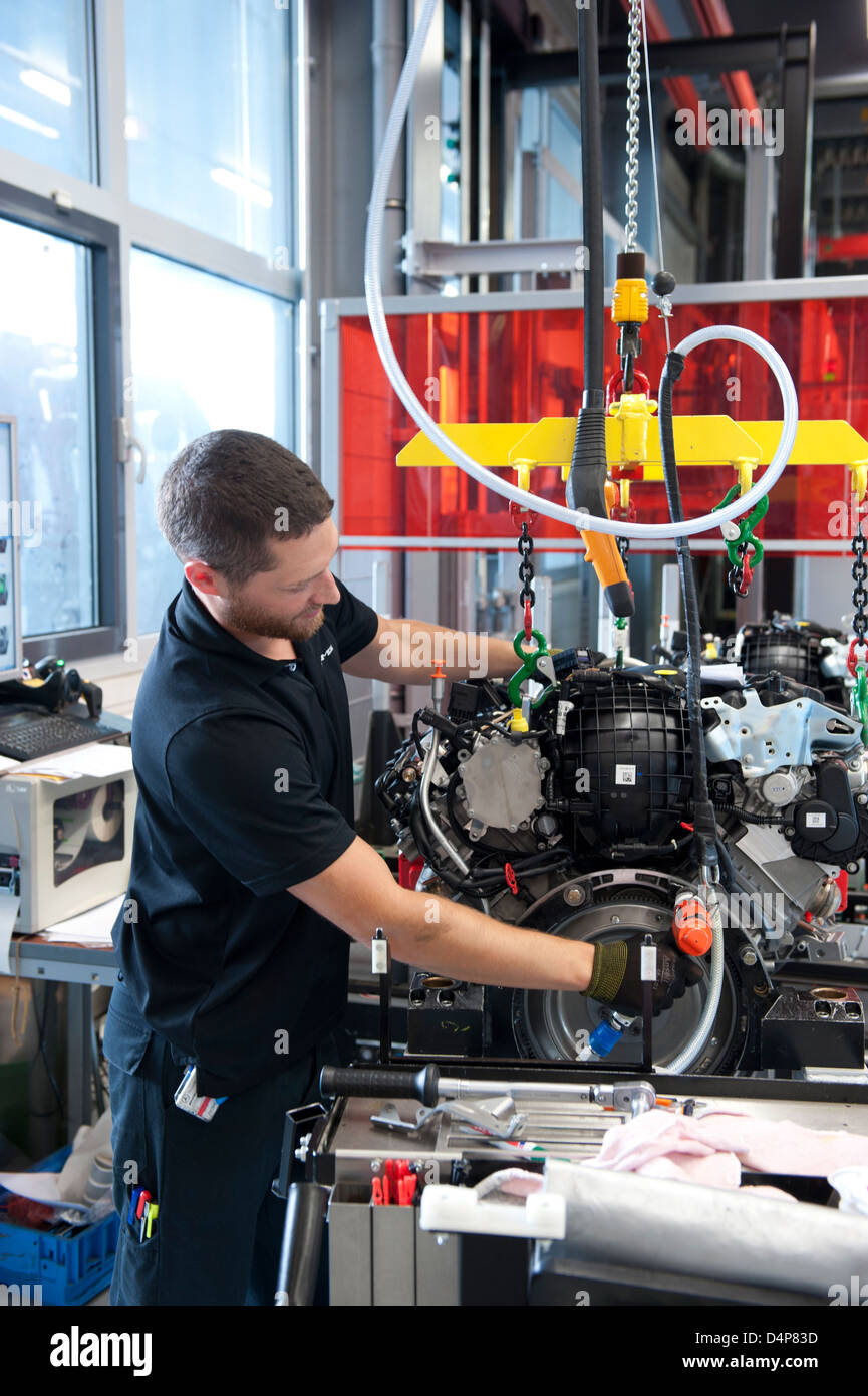 Affalterbach, Germany, Mercedes-AMG Workshop Stock Photo - Alamy