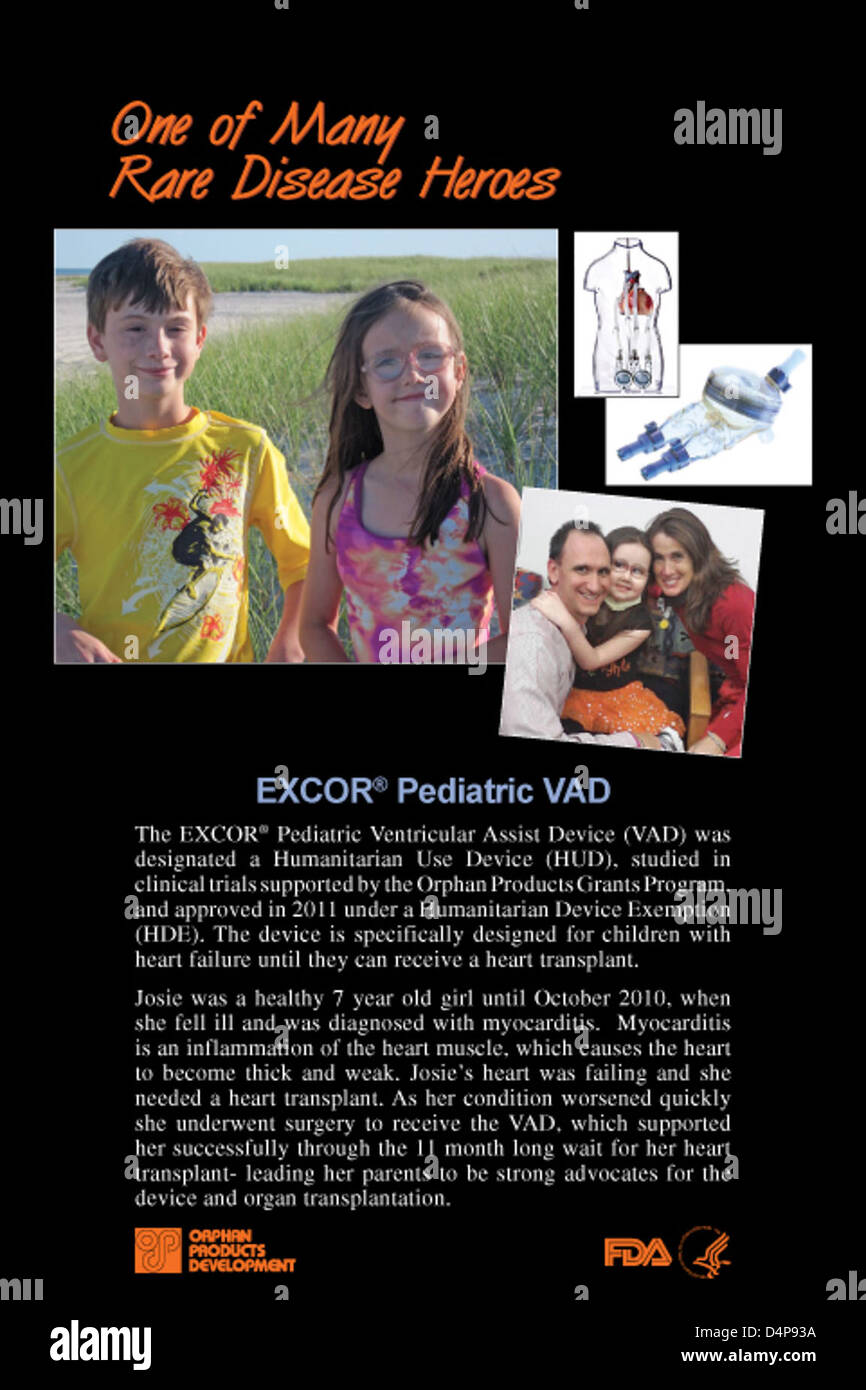 The EXCOR© Pediatric Ventricular Assist Device (VAD) is a humanitarian ...