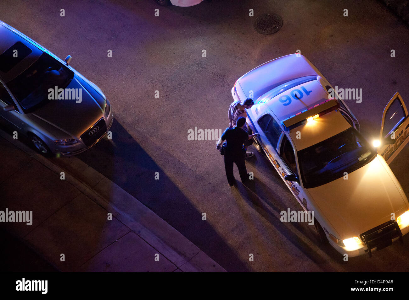 Police,car, red , blue, lights ,Authority ,traffic, stop ,directing ...