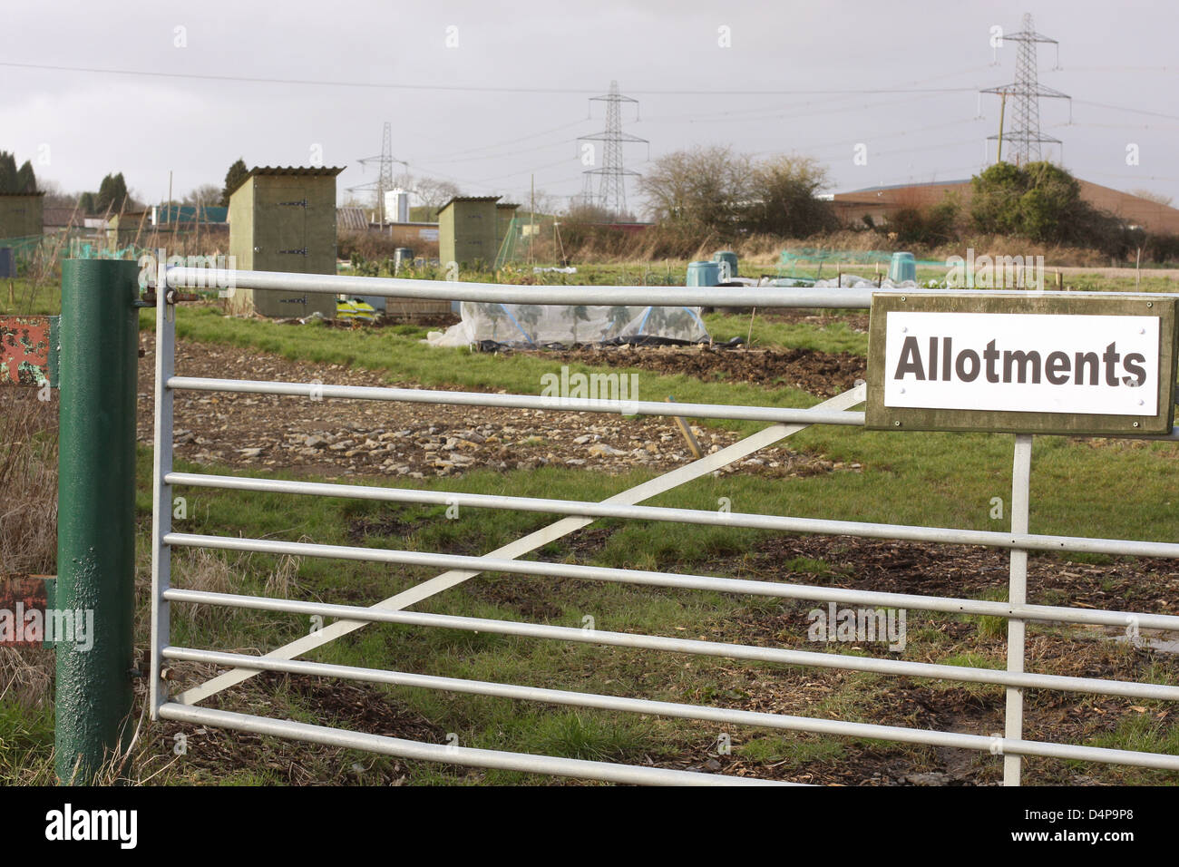 Garden gate allotment garden hi-res stock photography and images - Alamy