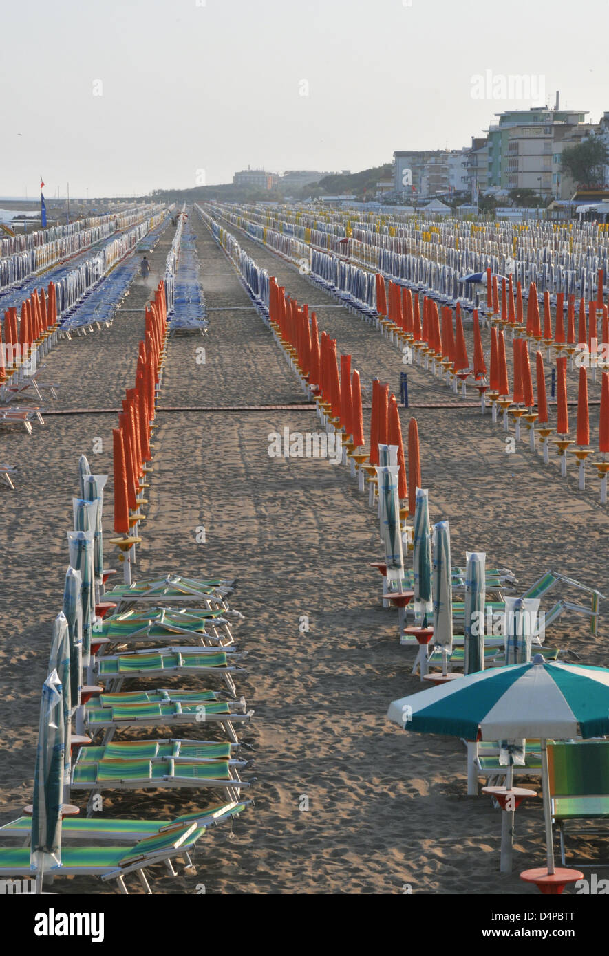 Empty beaches in caorle hi-res stock photography and images - Alamy