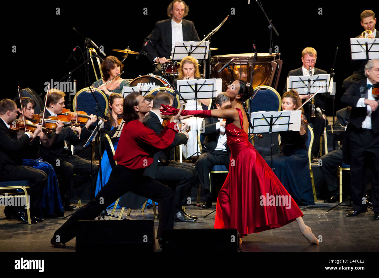 Dancers and Strauss Festival Orchestra Vienna in concert Crocus City ...