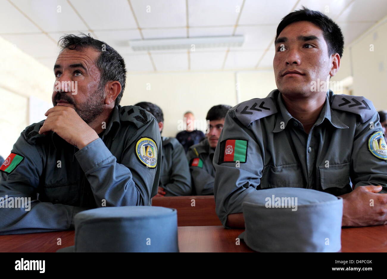 German policemen of the so-called German Police Training Team (GPPT ...
