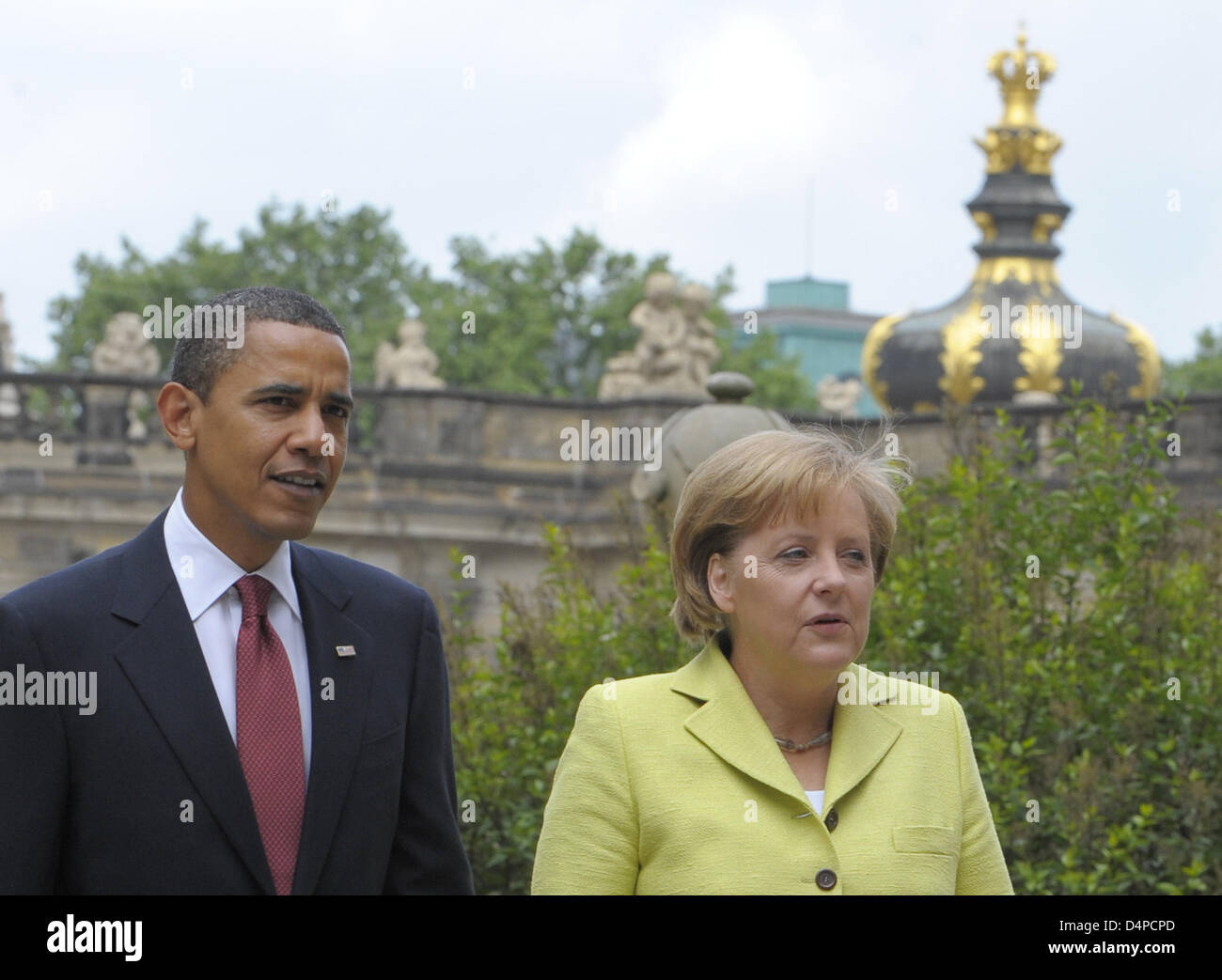 US President Barack Obama and German Chancellor Angela Merkel (CDU ...
