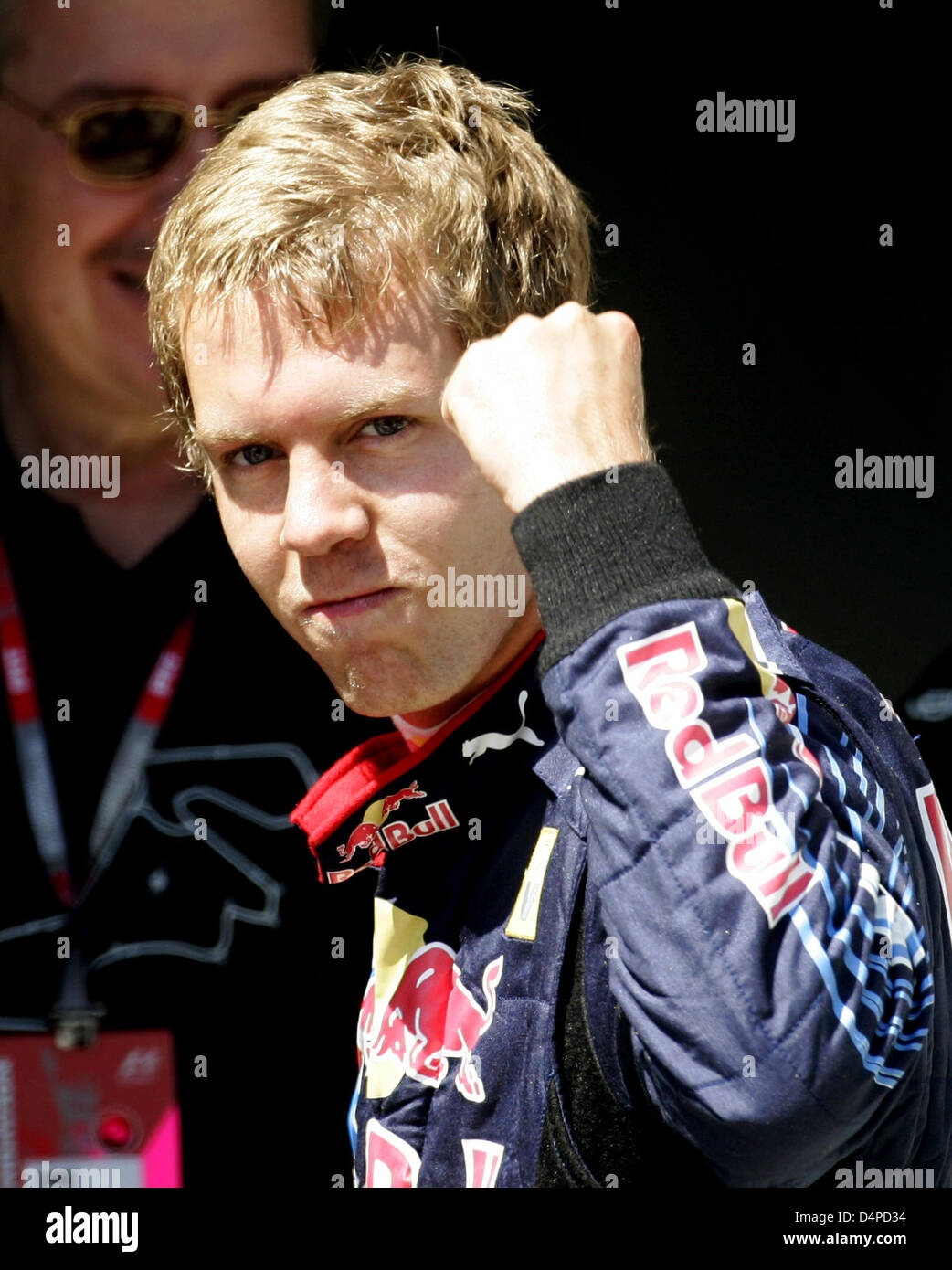 German Formula One driver Sebastian Vettel of Red Bull Racing ...