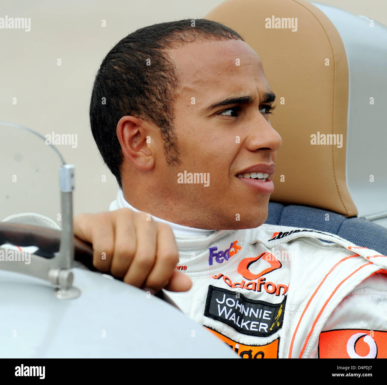 Mercedes formula one cockpit hi-res stock photography and images - Alamy