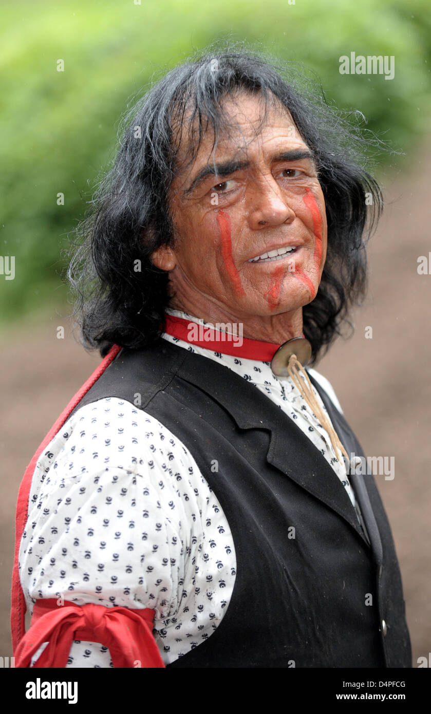 Meinolf Pape who plays the role of Great Wolf, chief of the Utahs ...