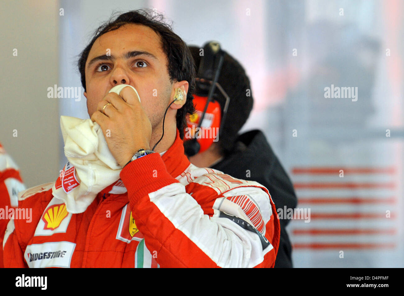 Brazilian Formula One driver Felipe Massa of Scuderia Ferrari during ...