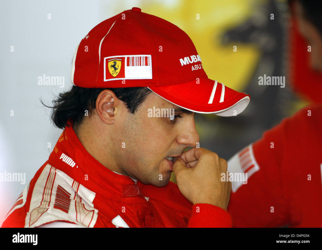 Brazilian Formula One driver Felipe Massa of Scuderia Ferrari pictured ...
