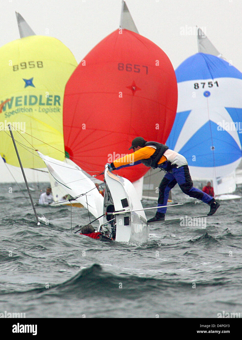 505 sailing plattner hi-res stock photography and images - Alamy