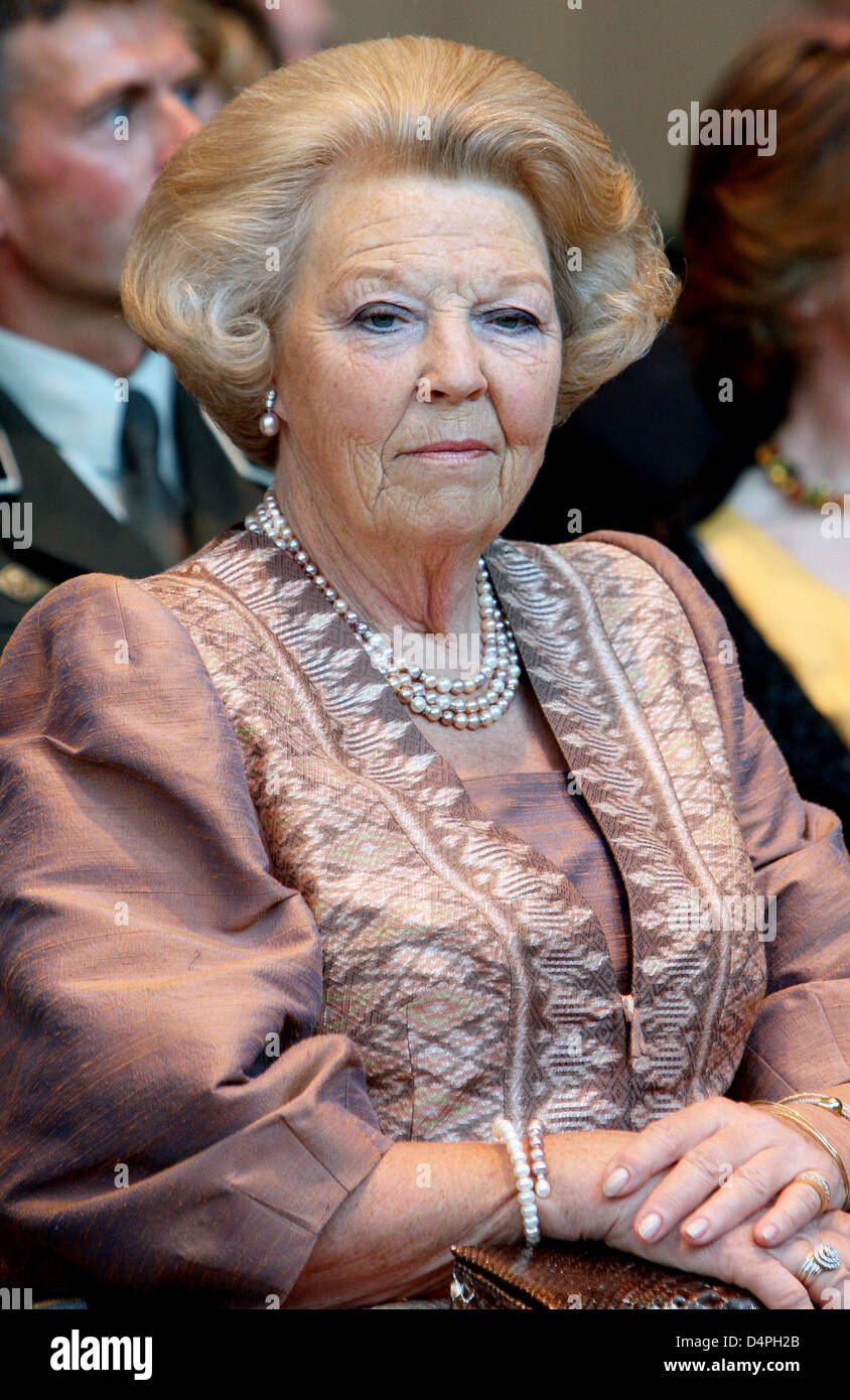 Queen Beatrix of the Netherlands attends the award ceremony of The ...