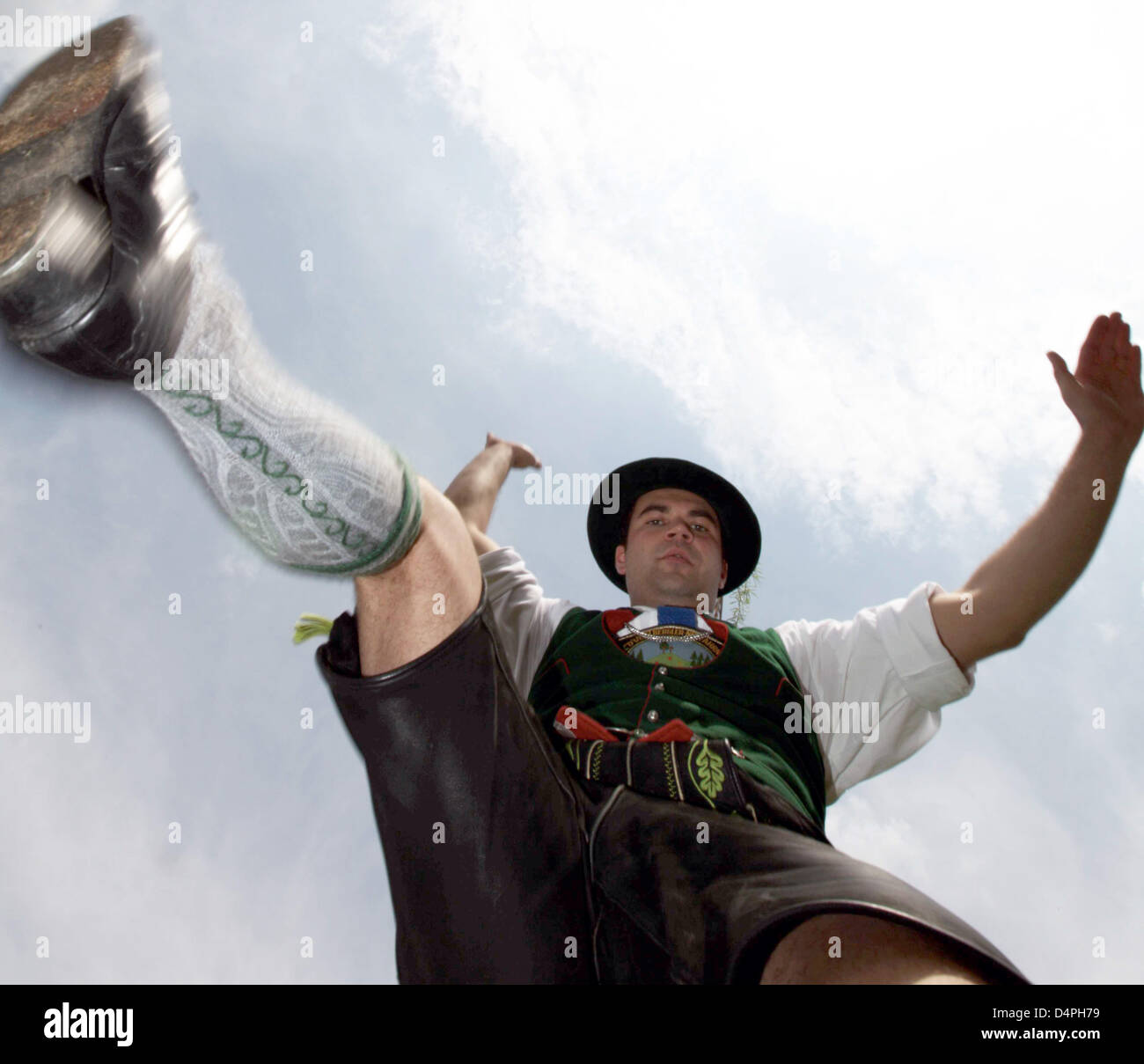 Florian Wiedenbauer of Neufahrn?s Folklore Gorup (?Trachtenverein ...